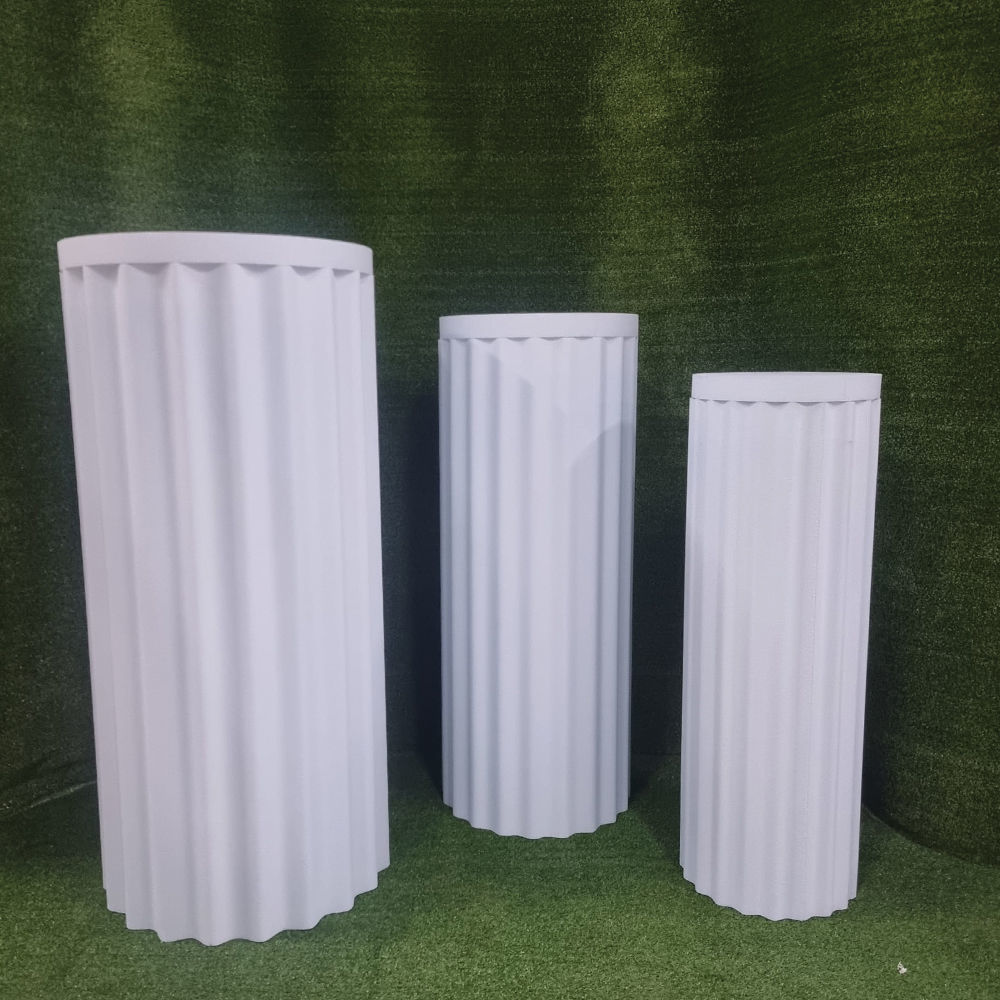 Cilindri Impilabili in Polistirolo. M3DO Scenografie Polistirolo